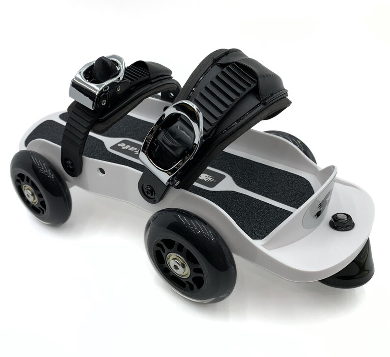 Strap-on Roller Skates for Adults – Use Your Own Shoes, 80mm PU Wheels ...