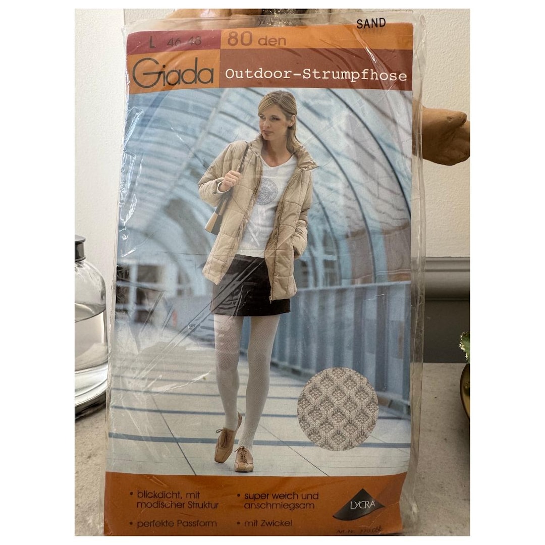 Giada Vintage Outdoor Tights 80 Den – Late 1980s - Etsy
