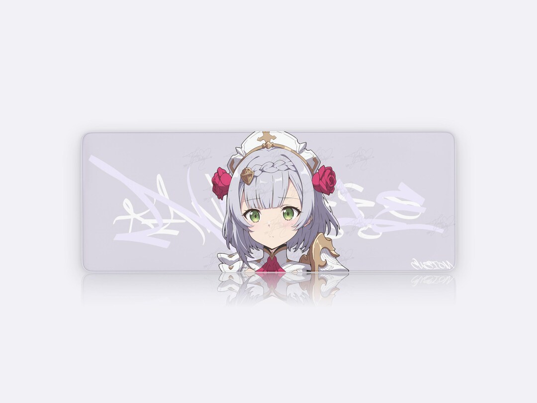 Noelle Genshin Impact Mousepad, Genshin Impact Desk Mat, Anime Waifu XL ...