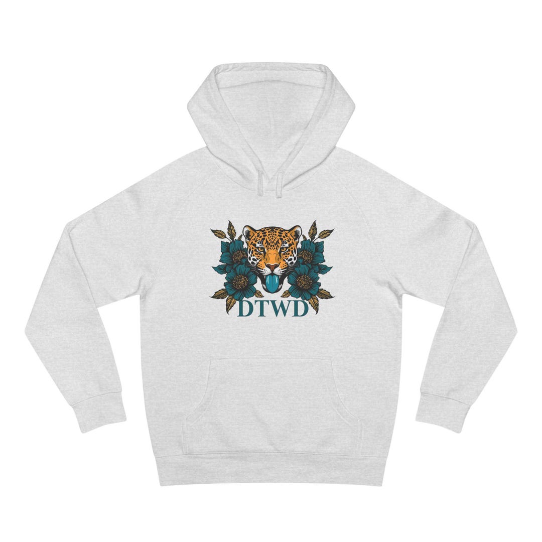Jaguar Head Floral DTWD Hoodie | Jacksonville Jaguar Design - Etsy