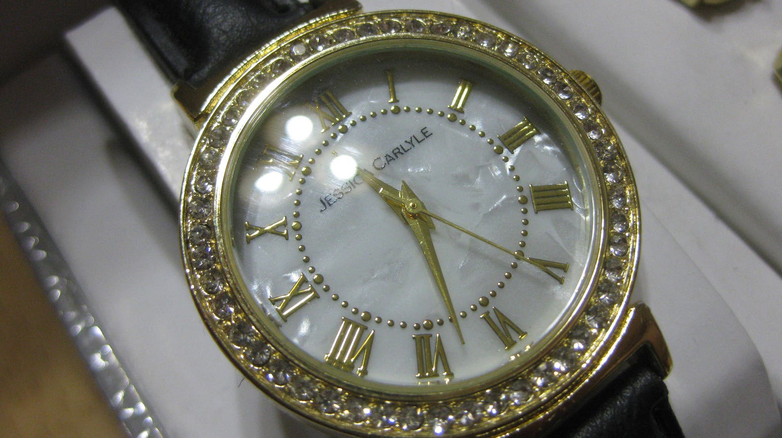 Womans Jessica Carlyle Watch Set With Matching Necklace & - Etsy