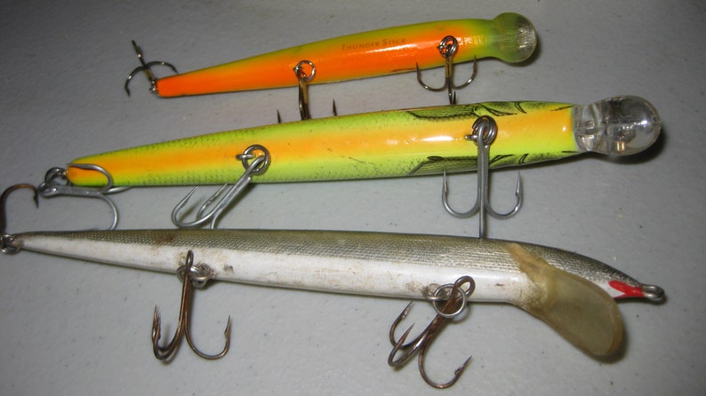 3 Lot Stick Baits Storm and Rapala Collectible - Etsy