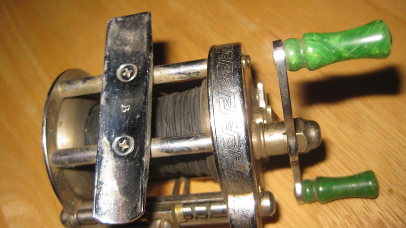 Pflueger Akron No 1893 Jeweled Fishing Reel Collectible - Etsy Pflueger Akron No 1893 Jeweled Fishing Reel Collectible - Etsy