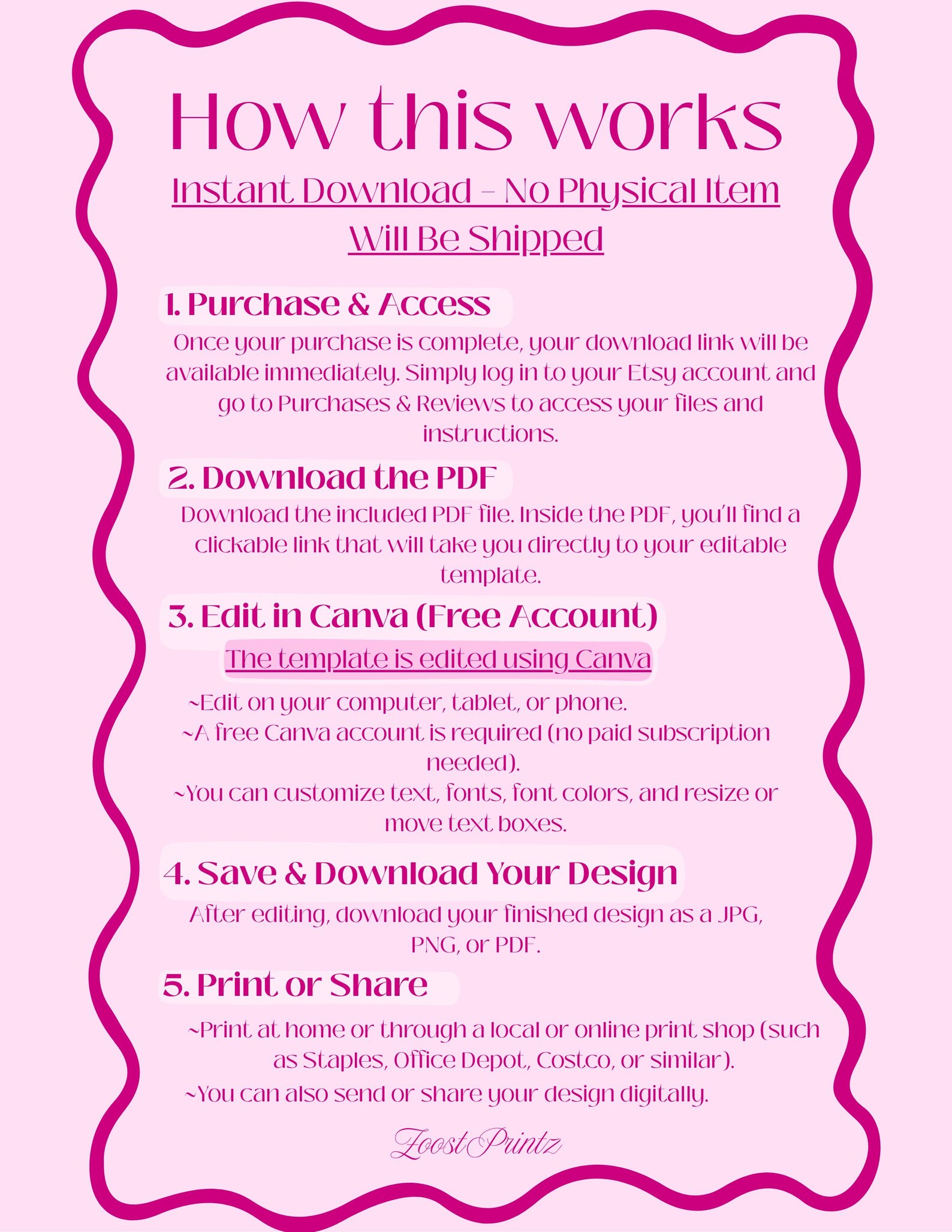 Digital Valentines Day Party Invitation Template, Editable and ...