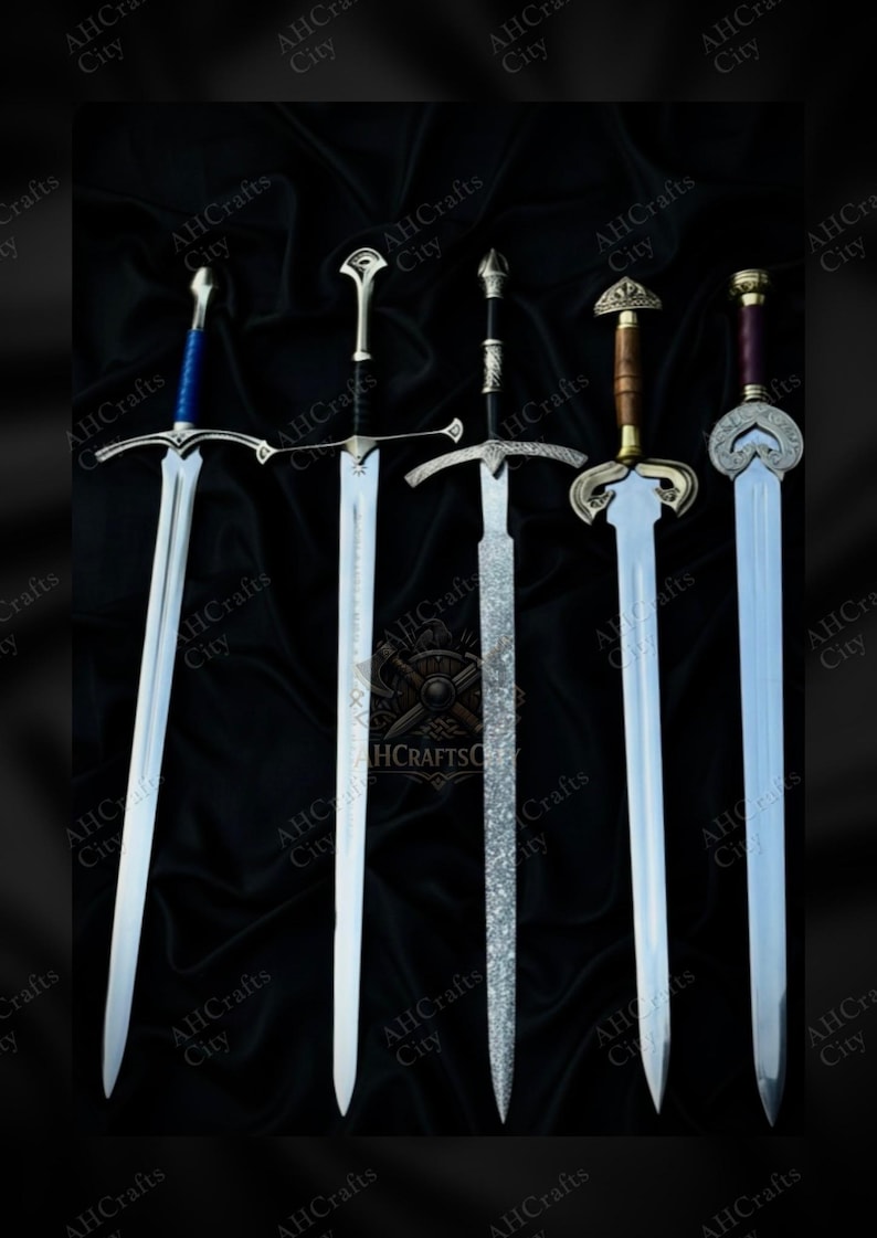 LOTR Replica Medieval Fantasy Sword | Hand Forged Movie Inspired ...