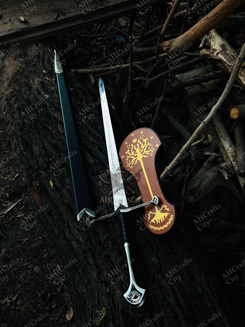 LOTR Replica Medieval Fantasy Sword | Hand Forged Movie Inspired ...