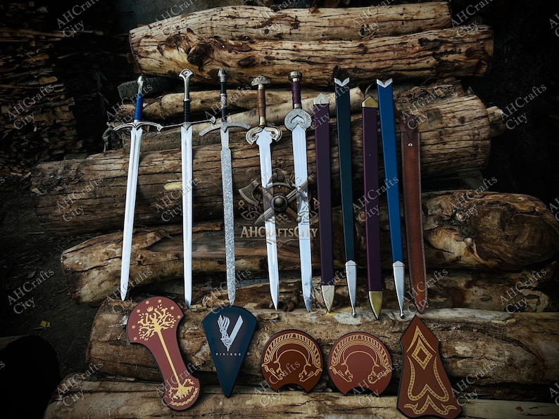 LOTR Replica Medieval Fantasy Sword | Hand Forged Movie Inspired ...