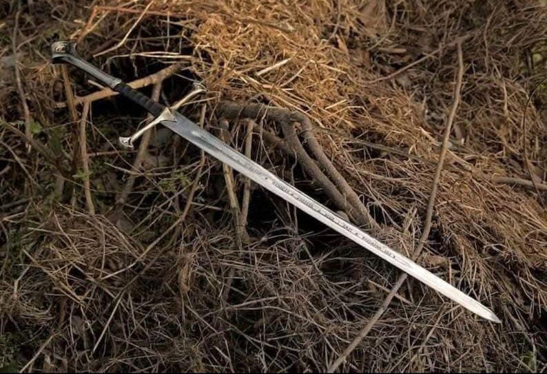 Anduril Narsil Sword – Lord of the Rings Inspired Decorative ...