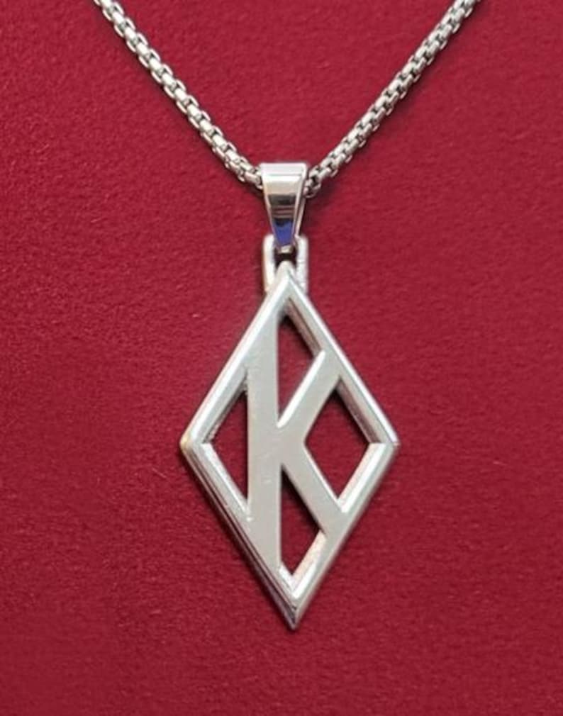 Kappa Alpha Psi Diamond K Pendant - Etsy