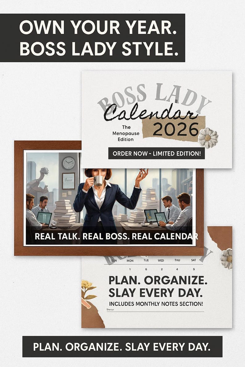 2026 Boss Lady Calendar - Etsy