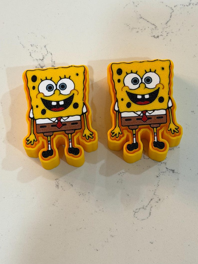 Spongebob Inspired Fidget Clicker Toy, Sensory Desk Toy, Kids Party ...