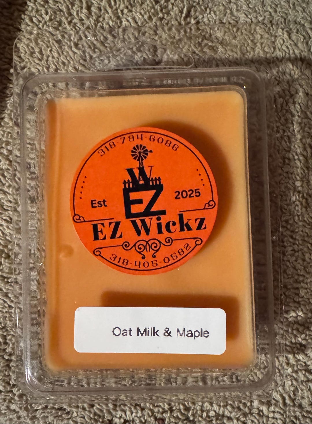 Coconut Soy Oat Milk & Maple Wax Melt Brick - Etsy