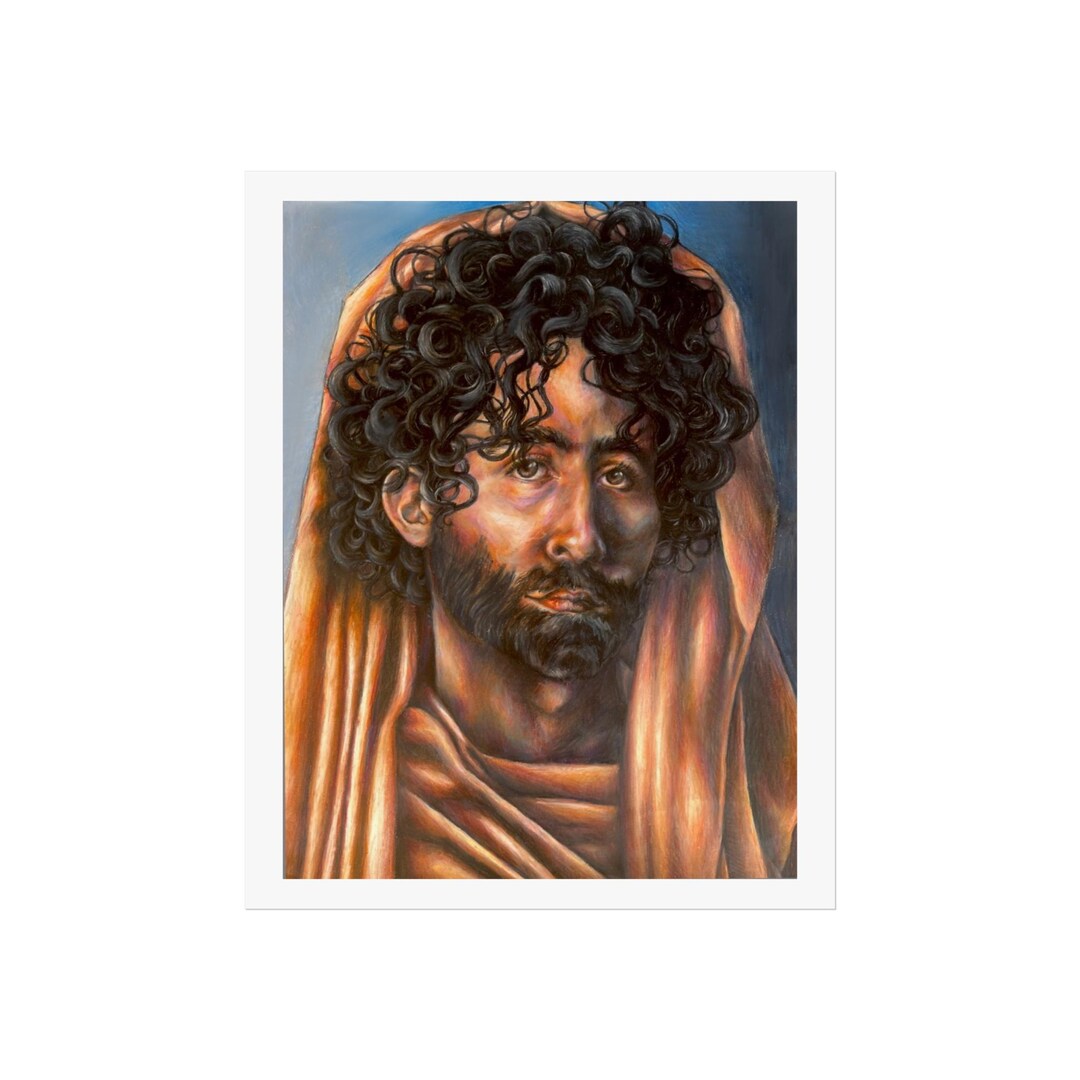 Jewish Jesus Portrait, Giclée Art Print on Matte Paper - Etsy