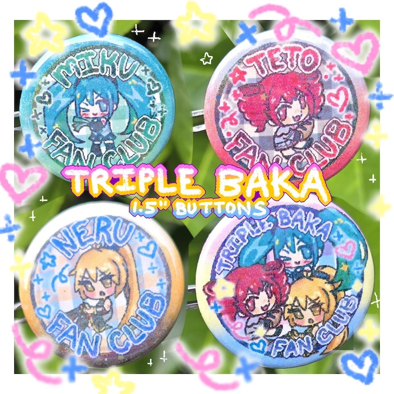 Teto Button Pins - Etsy