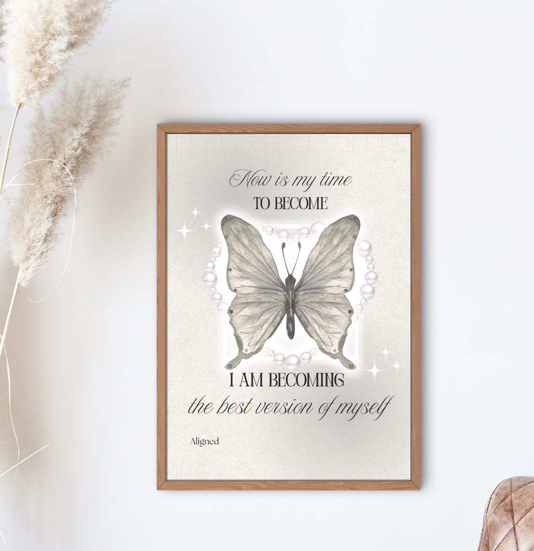 Printable Positive Affirmation Poster Template - Etsy