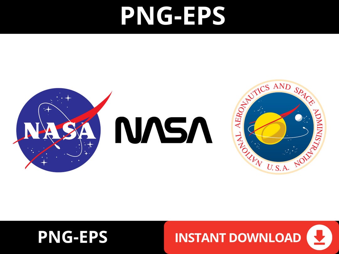 NASA Logos Eps Png - Etsy