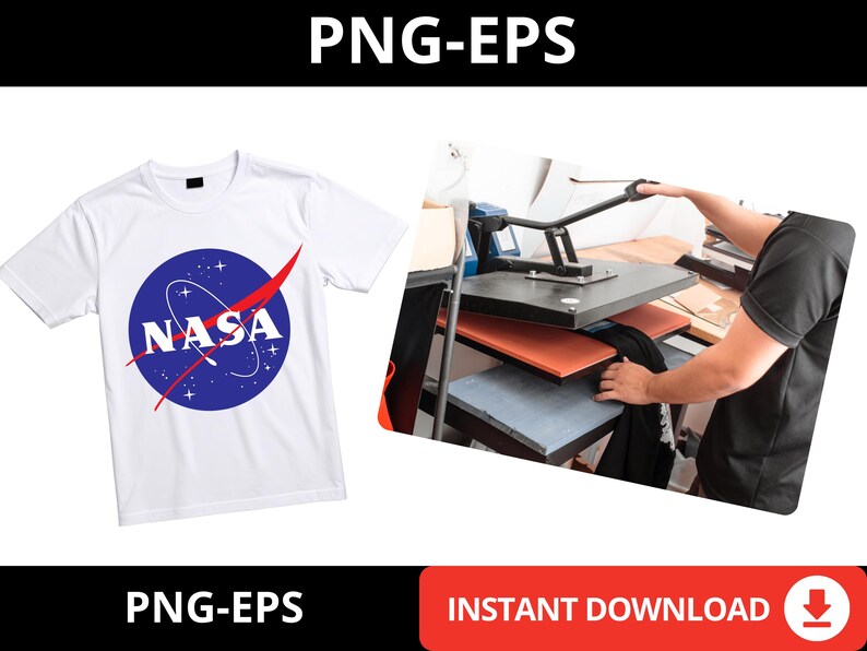 NASA Logos Eps Png - Etsy