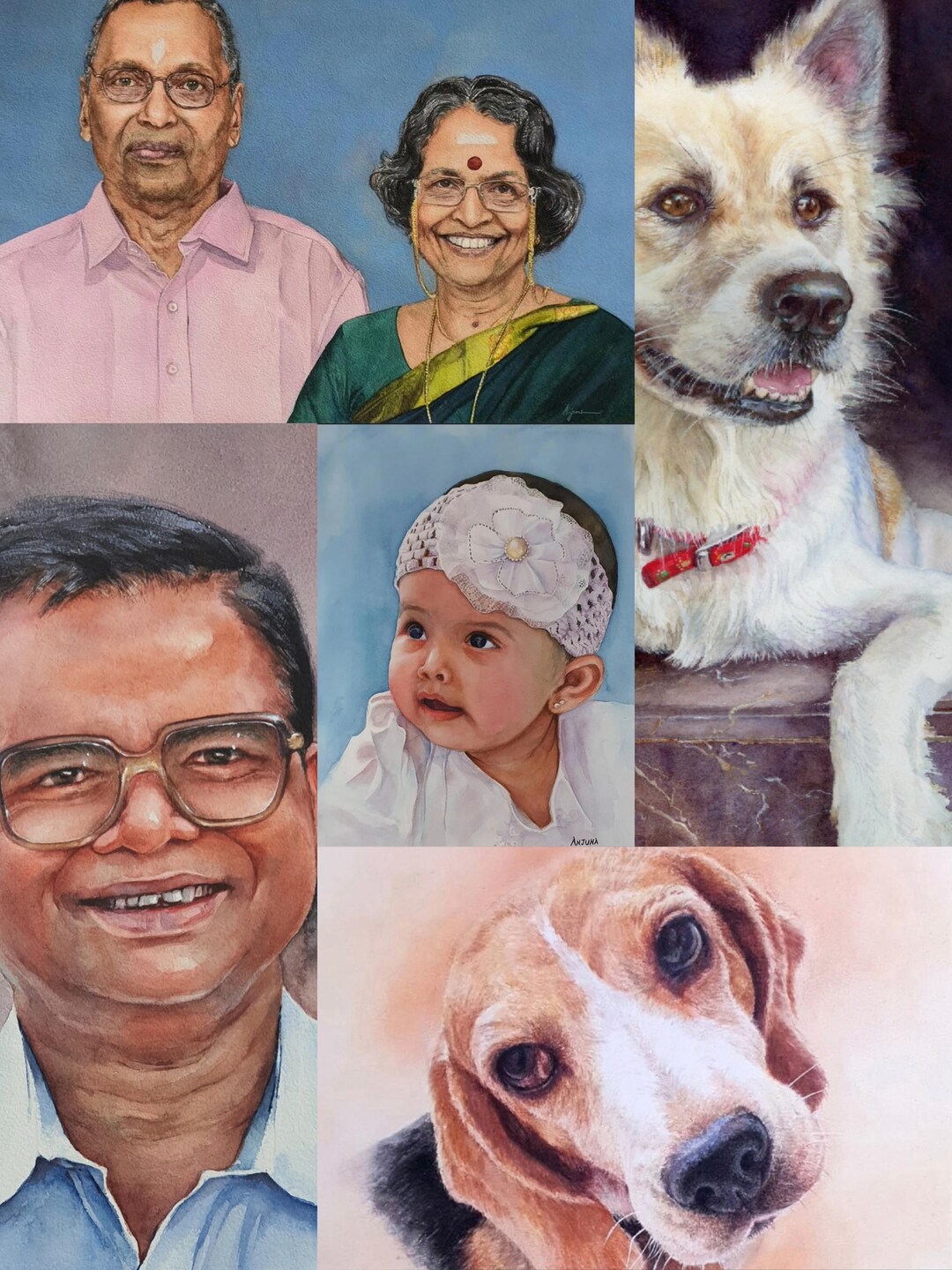 Custom Realistic Portrait Art Commissions From Your Photo - People ...