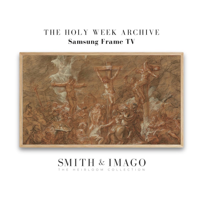 Complete Holy Week Art Bundle | 20 Vintage Samsung Frame TV Images ...
