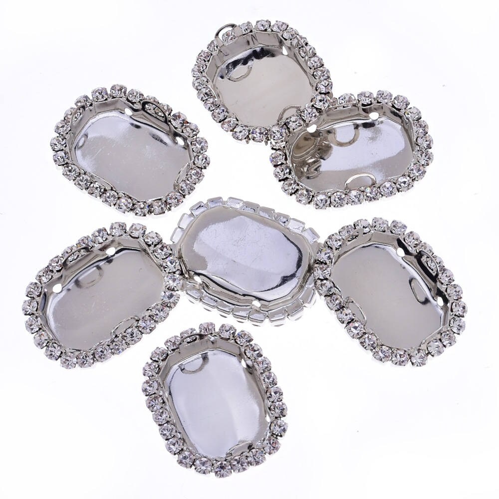 Long Octagon Cut Claw Chain Base D Claw Setting Blank Cameo - Etsy