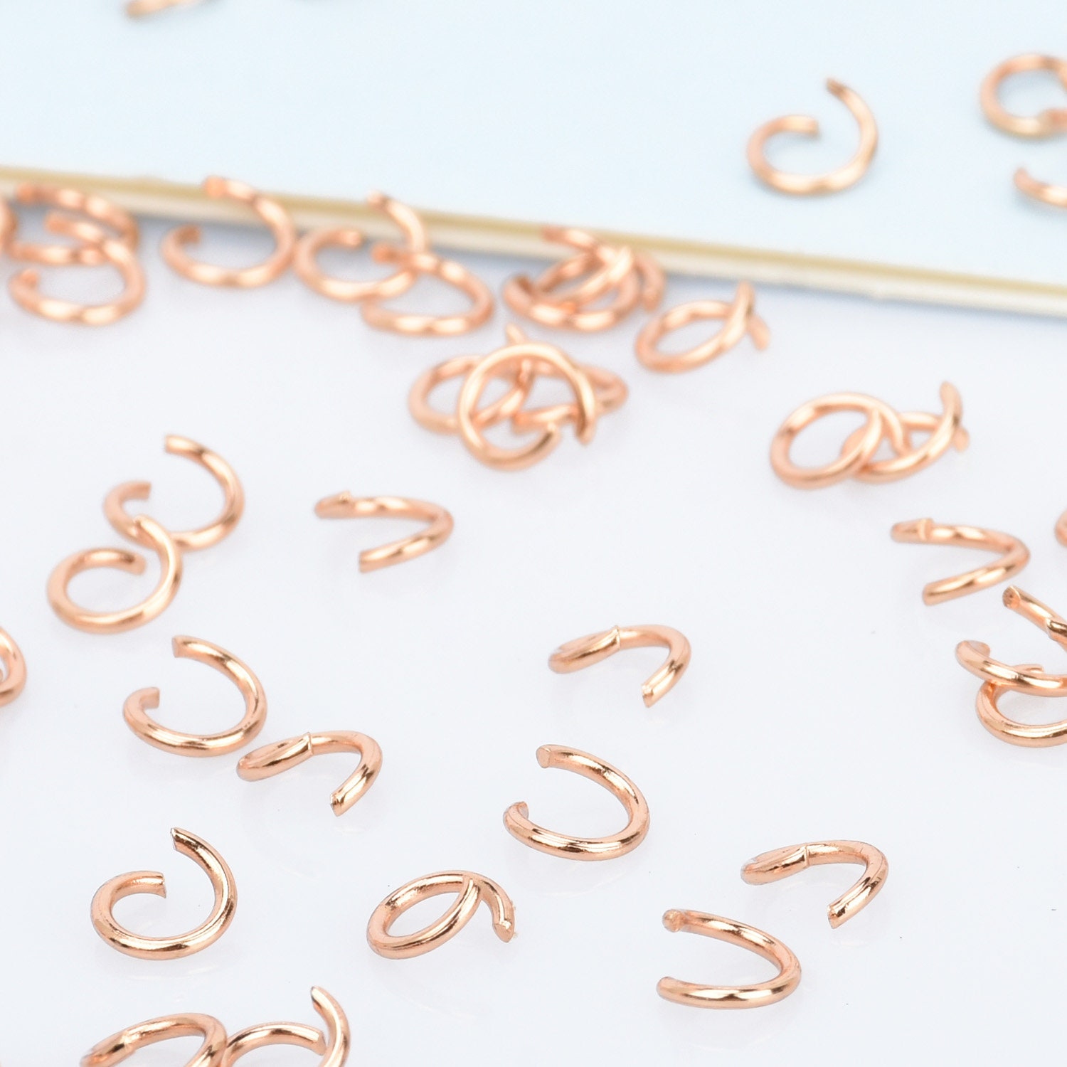 Stainless Steel Open Jump Rings 0.8mm Thick Connector | Etsy