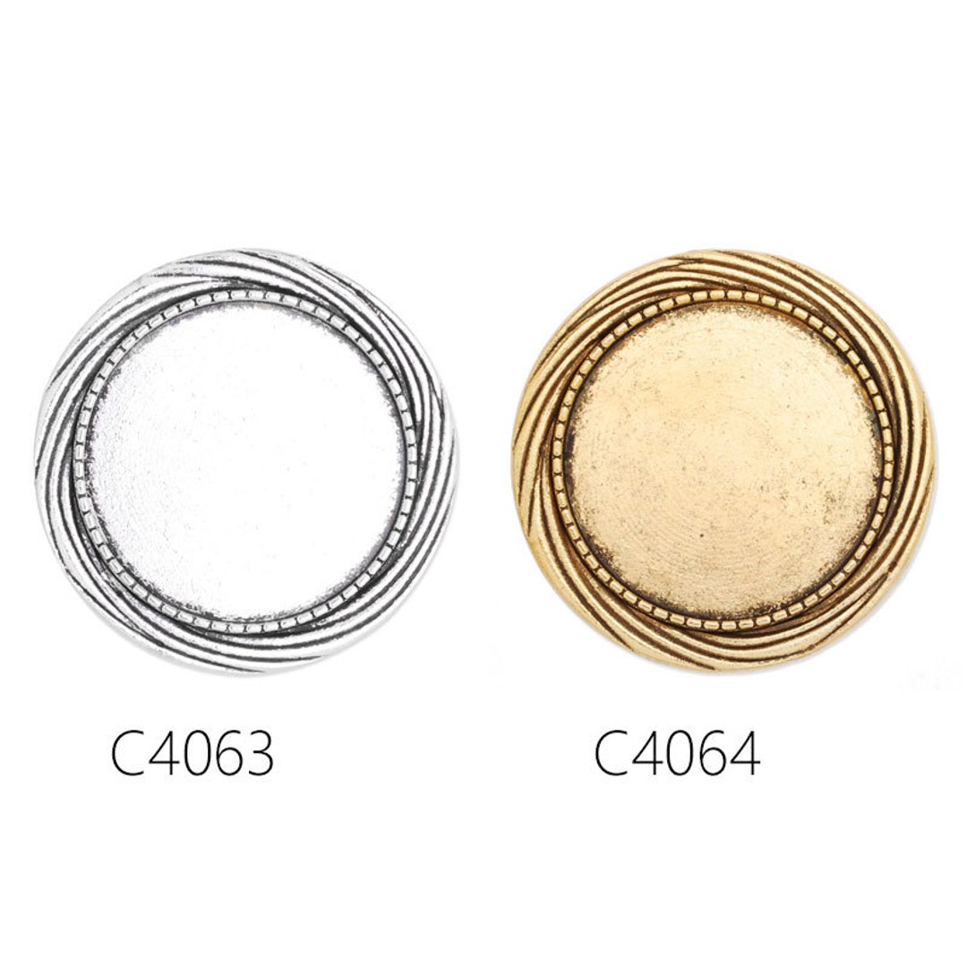 10pcs Cameo Brooch Base With 30mm Bezel, Fit 30mm Round Cabochons - Etsy