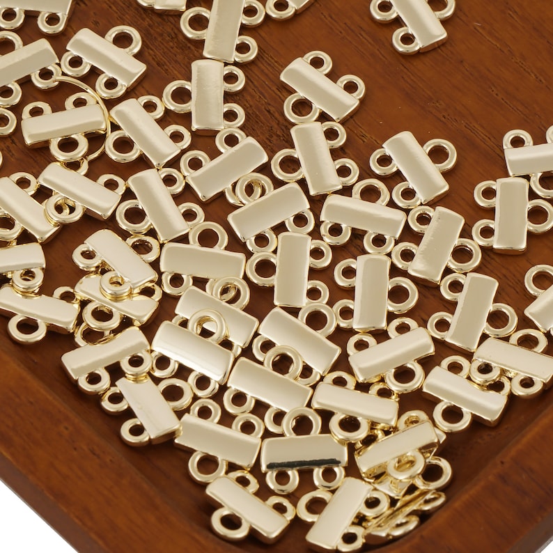10PCS 14k Gold Filled Multi Strand Clasp, Strand Clasp Connectors Multi ...