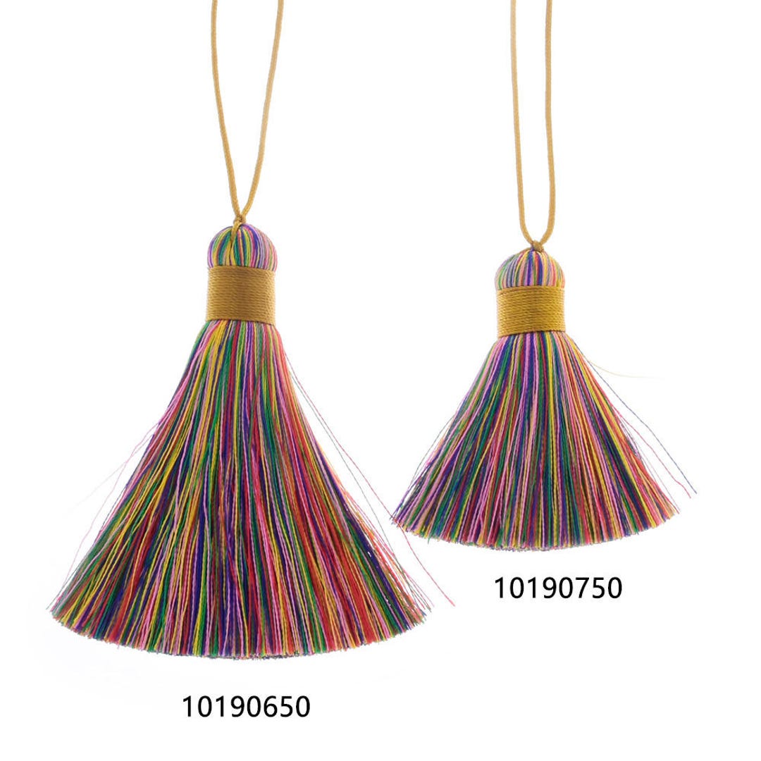 Tassel Jewelry Silky Tassel Rayon Tassel for Necklace Keychain Handbag ...