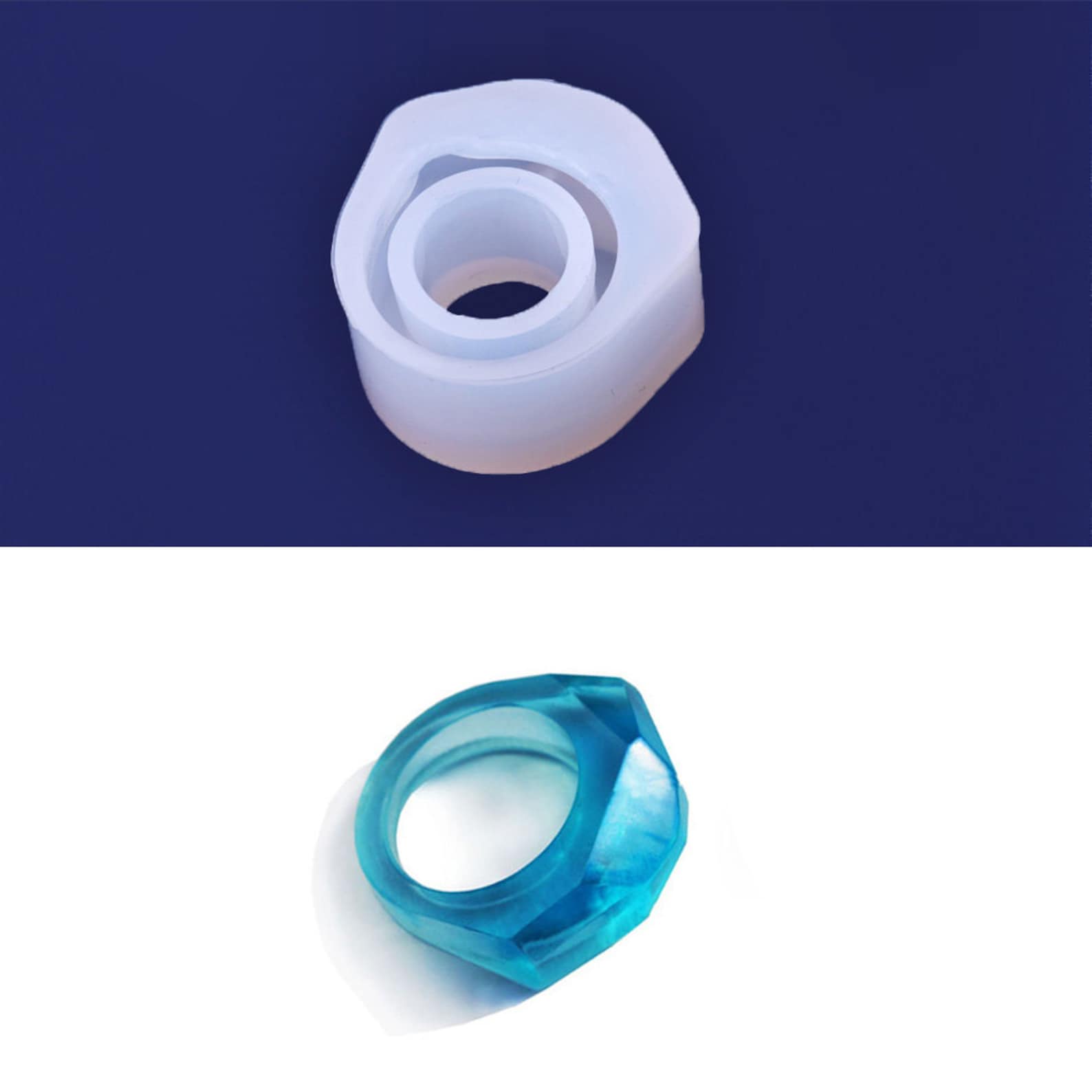 1pcs Clear Silicone Ring Mold Three Sizes Silicone Moulds - Etsy