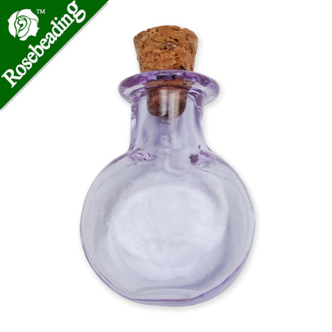 10PCS Colorful Tiny Glass Bottles Small Glass Bottles Empty Small ...