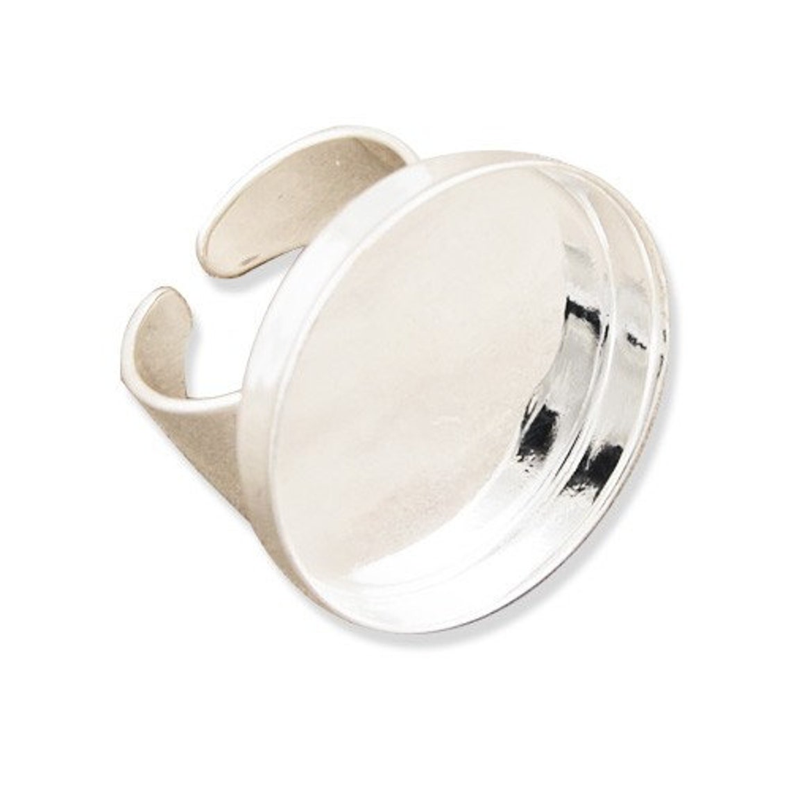 20PCS Adjustable Deep Bottom Ring Base Setting With 25 MM - Etsy