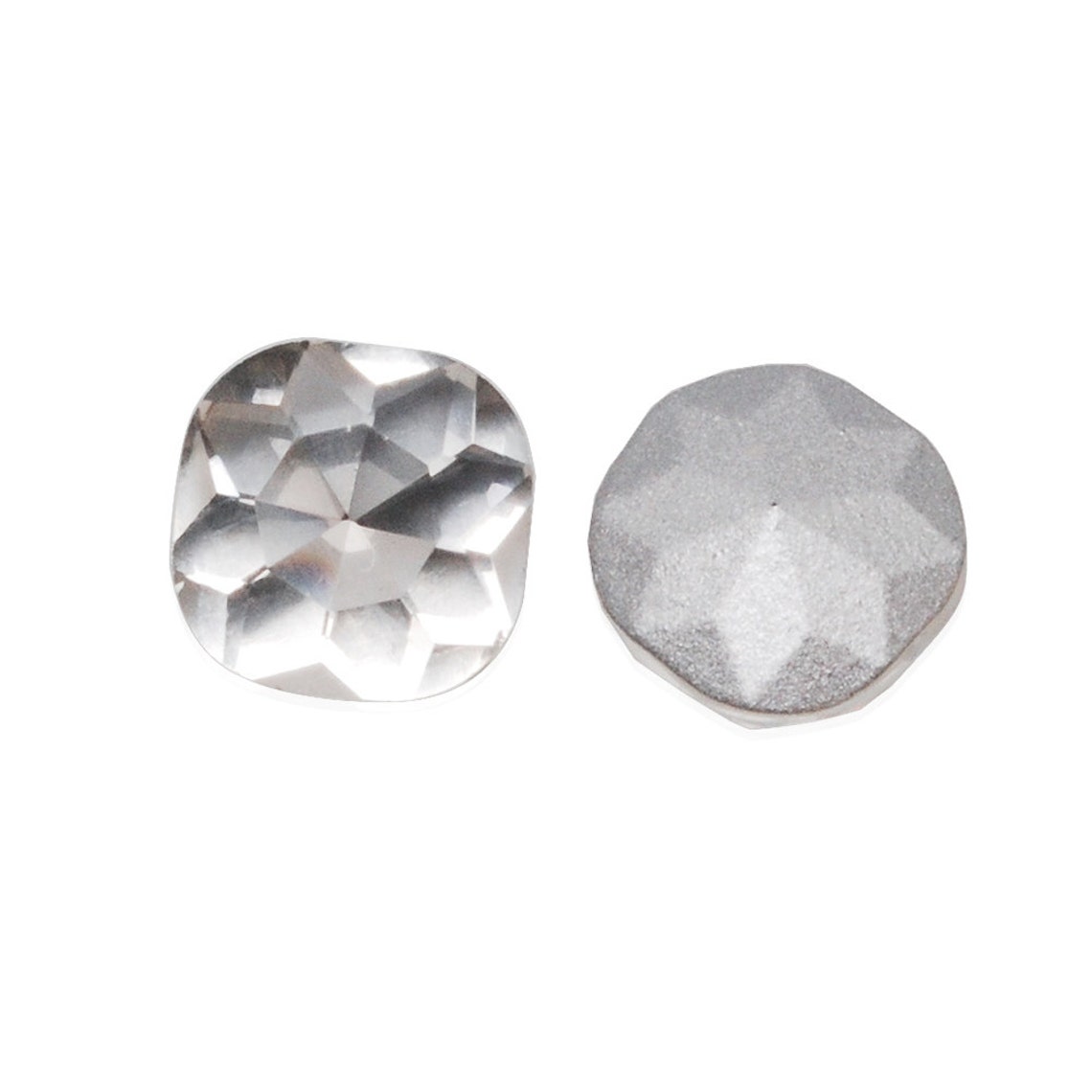 20PCS 12mm Square Cabochon Cushion Cut Fancy Crystal Stone - Etsy