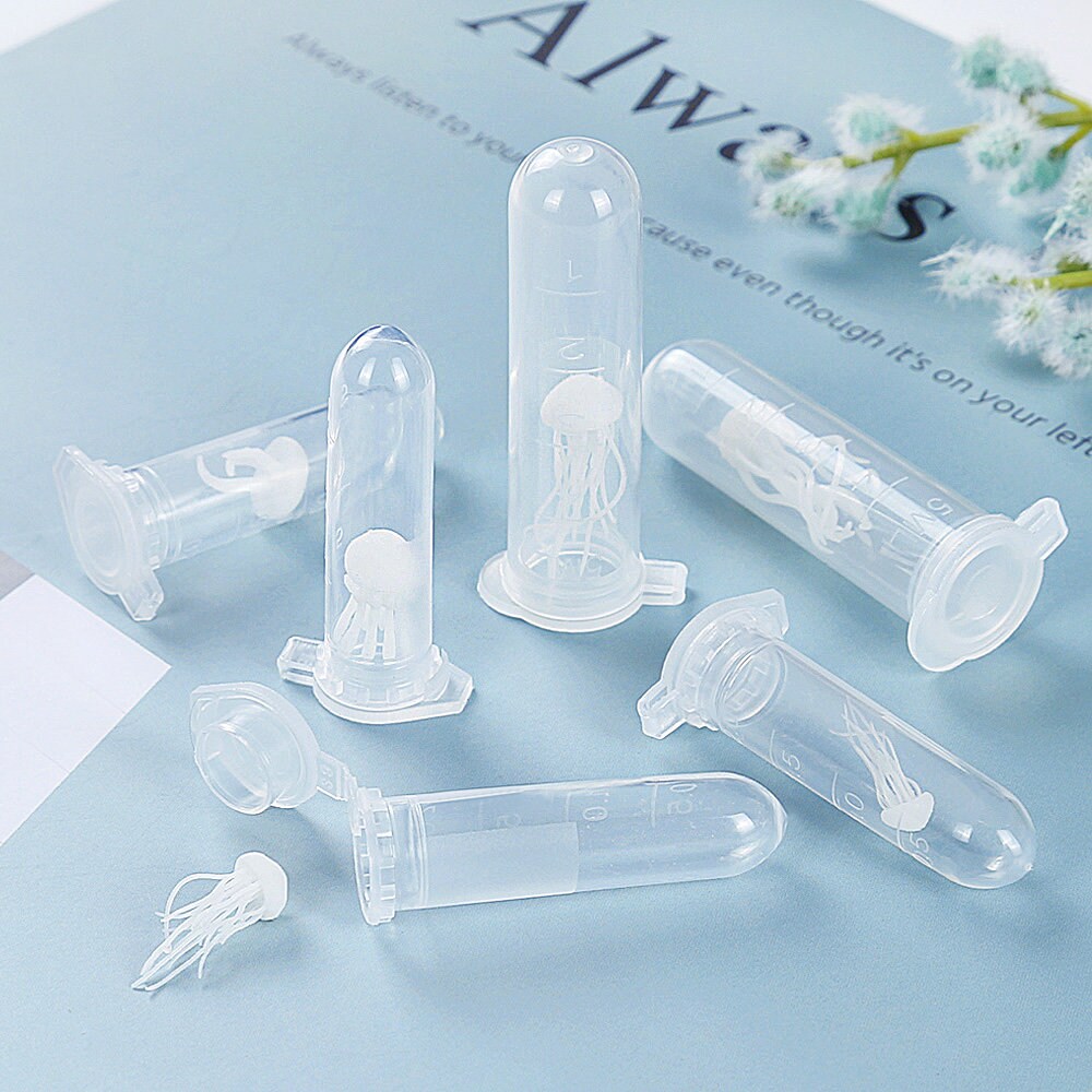 DIY Resin Mold Filler 3D Mini Jellyfish Model for Resin Mold 1 PCS ...