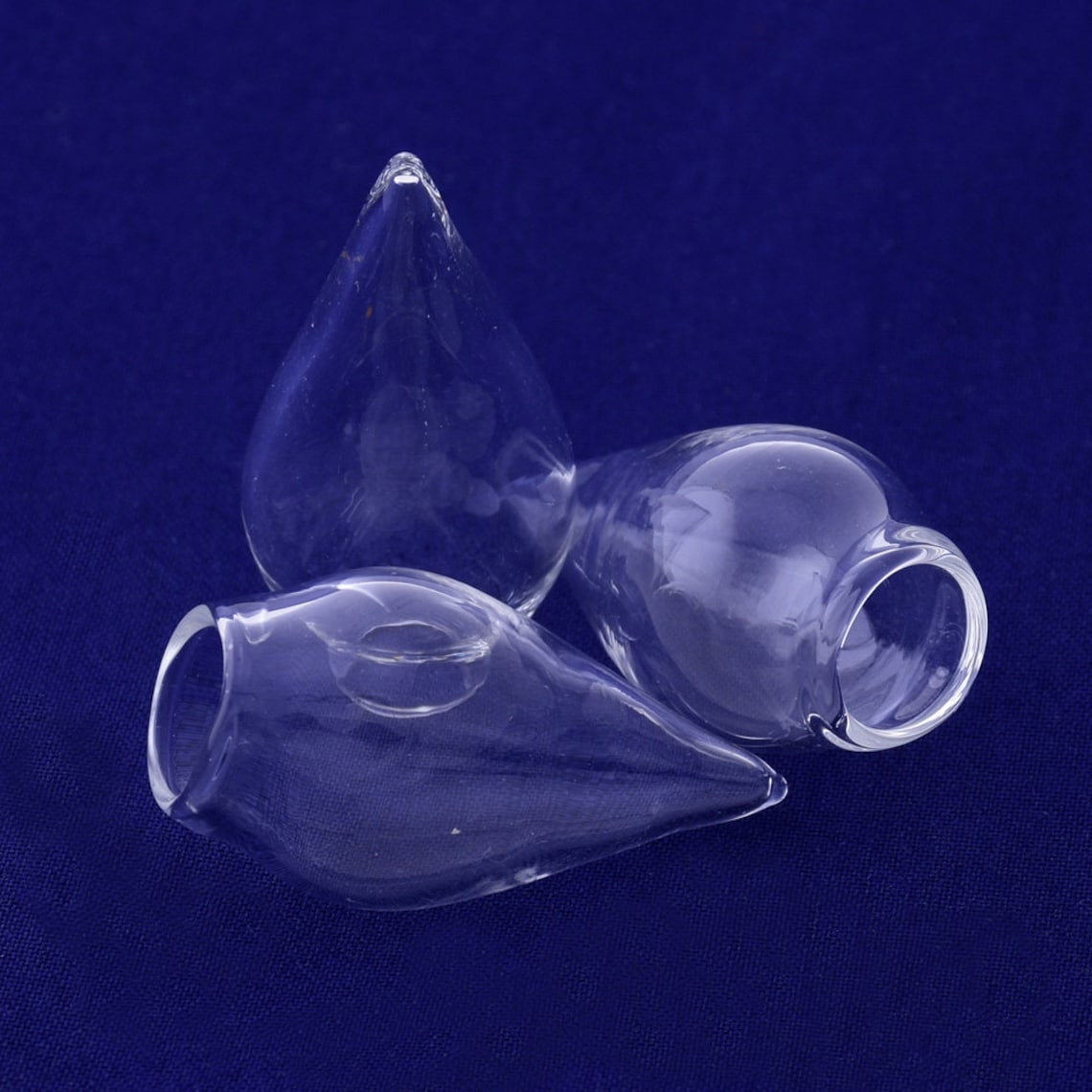 10pcs Clear Mini Glass Bottle Teardrop Container for Jewelry - Etsy