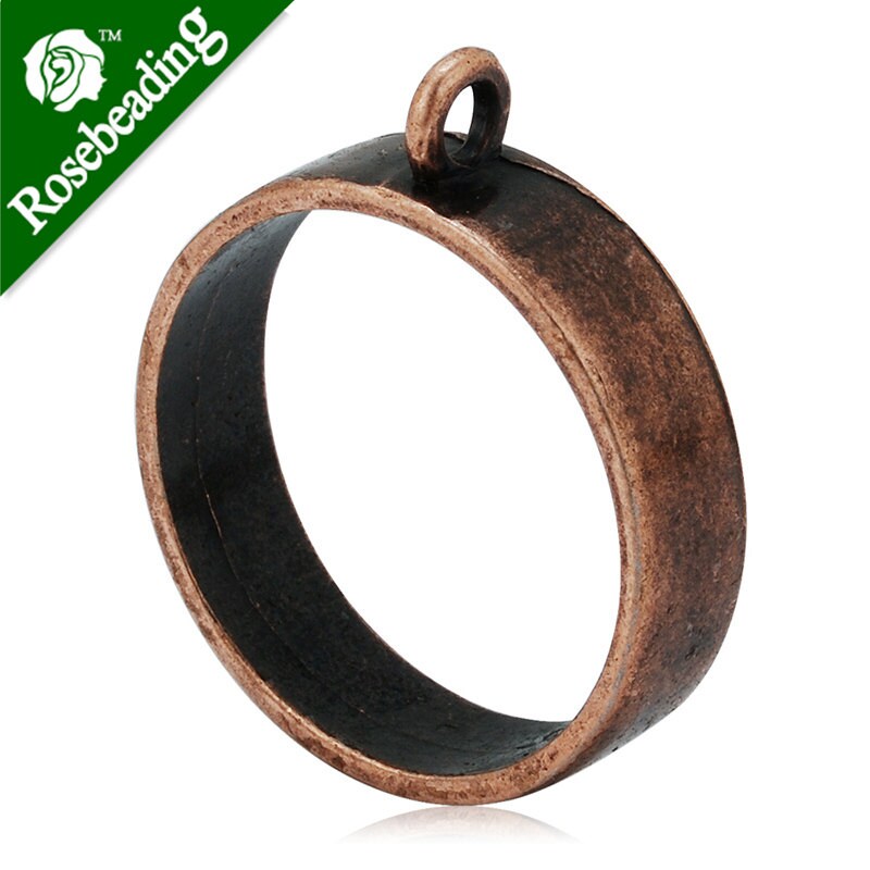 10PCS 25mm Round Open Back Bezel Pendant Open Back for Resin - Etsy