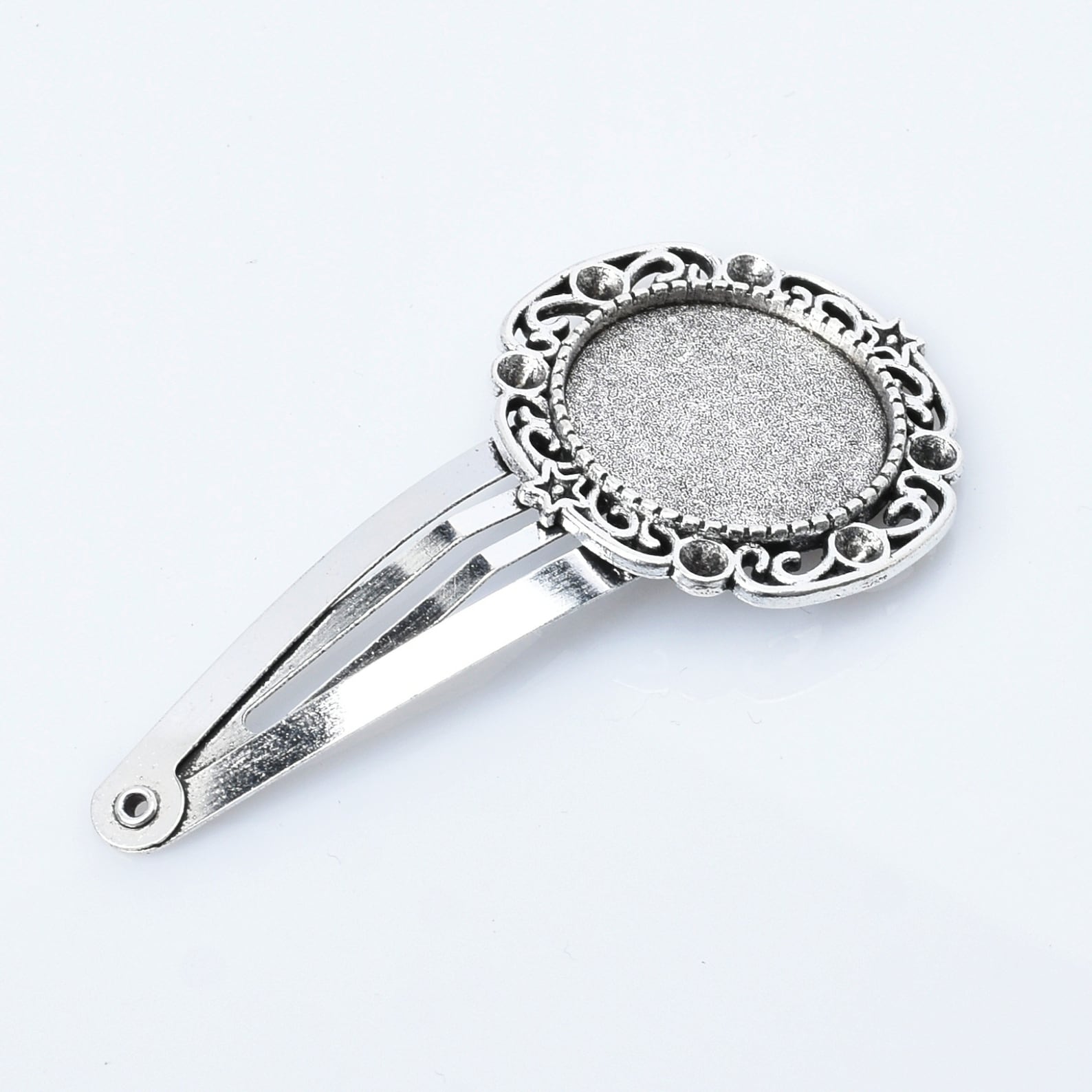 3060mm Hair Clips Hairpin Base Setting Alloy Bobby Pin Fit | Etsy