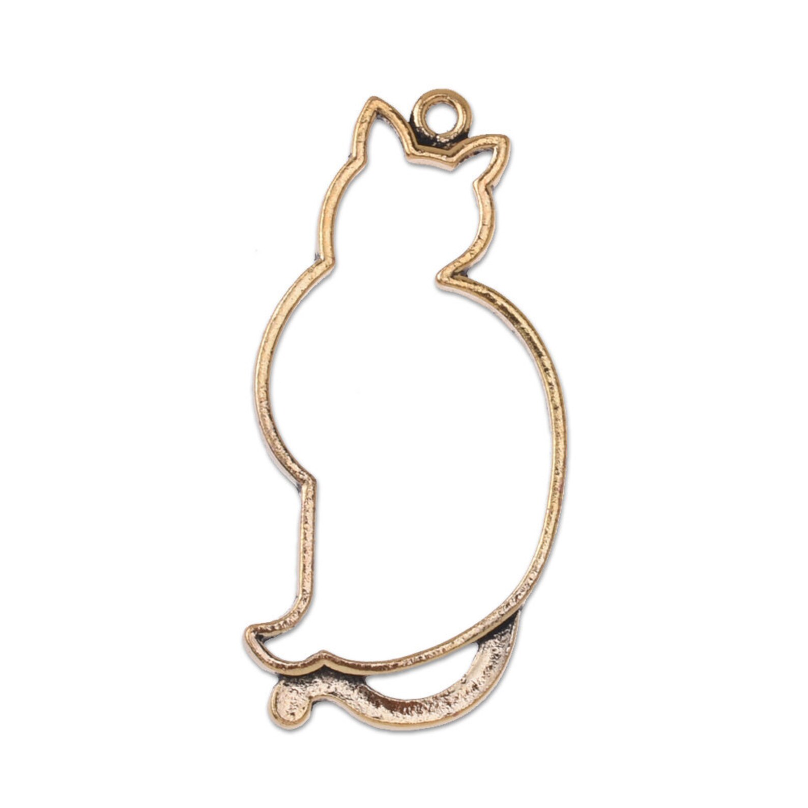 20 Cat Open Bezel Cat Open Back Bezel Setting for Resin - Etsy