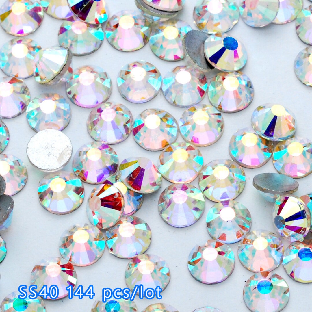 Clear AB Crystal Rhinestones Non Hot Fix Crystal Craft for Nail Art ...