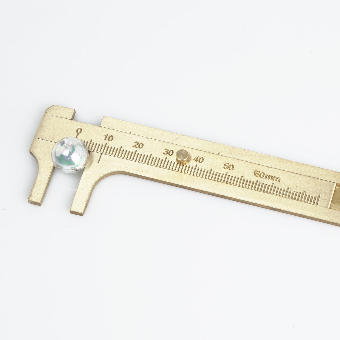 80mm Mini Brass Vernier Sliding Gauge Vernier Caliper | Etsy