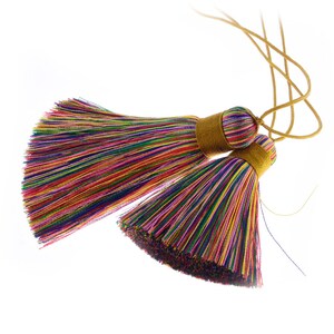 Tassel Jewelry Silky Tassel Rayon Tassel for Necklace Keychain Handbag ...