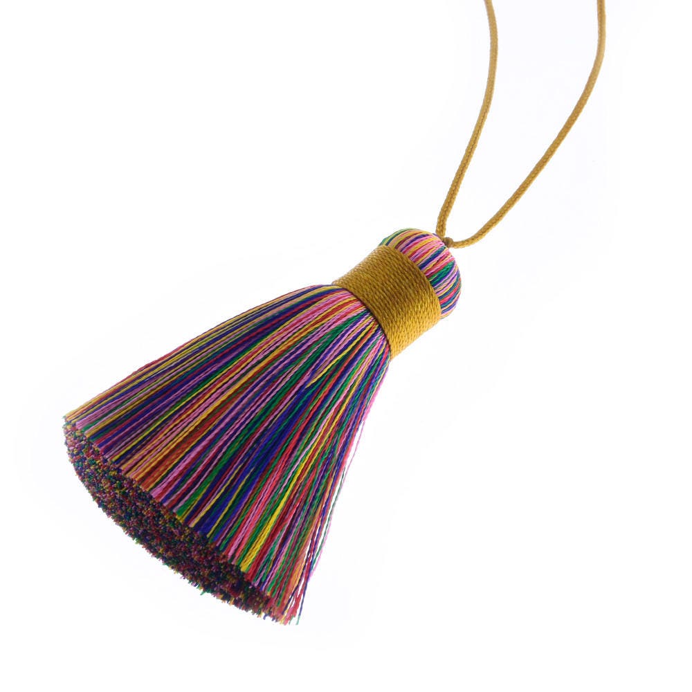 Tassel Jewelry Silky Tassel Rayon Tassel for Necklace Keychain - Etsy