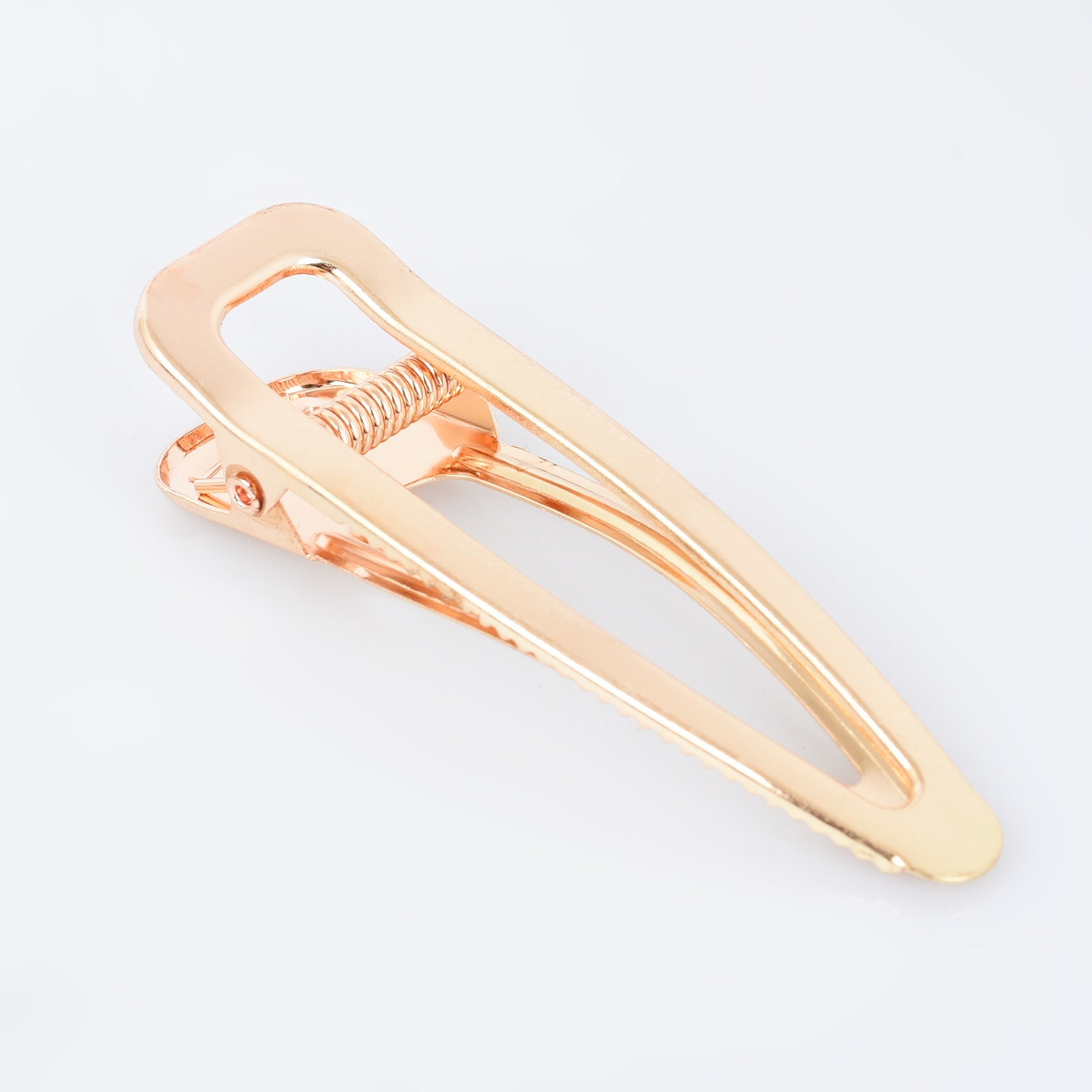 Metal Hollow Hair Clip INS Popular Hairpin Barrettes Duckbill Clip ...