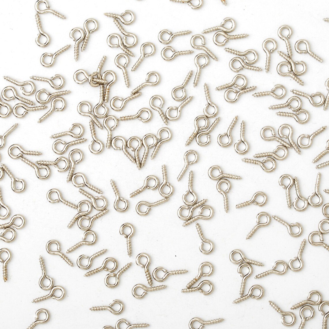 200PCS Screw Eye Bails,screw Eye Pins, Eyehook Screw Eye Pins Loops ...