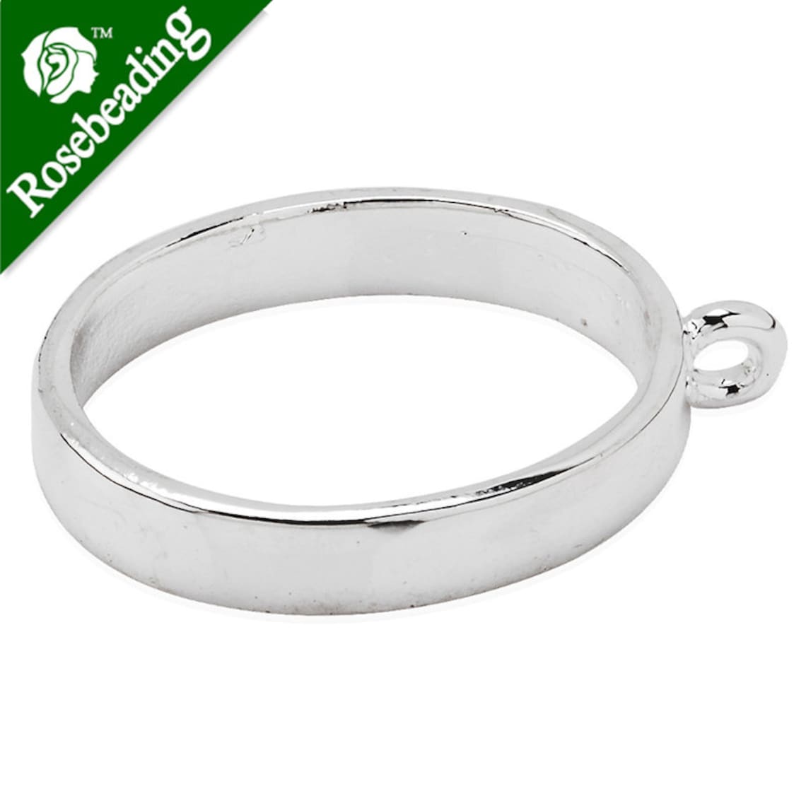 10PCS 18*25mm Oval Open Back Bezel Pendant, Open Back for Resin ...