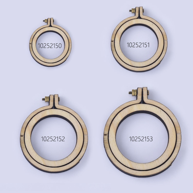 High Quality Mini Wooden Embroidery Hoop Cross Stitch Hoop | Etsy