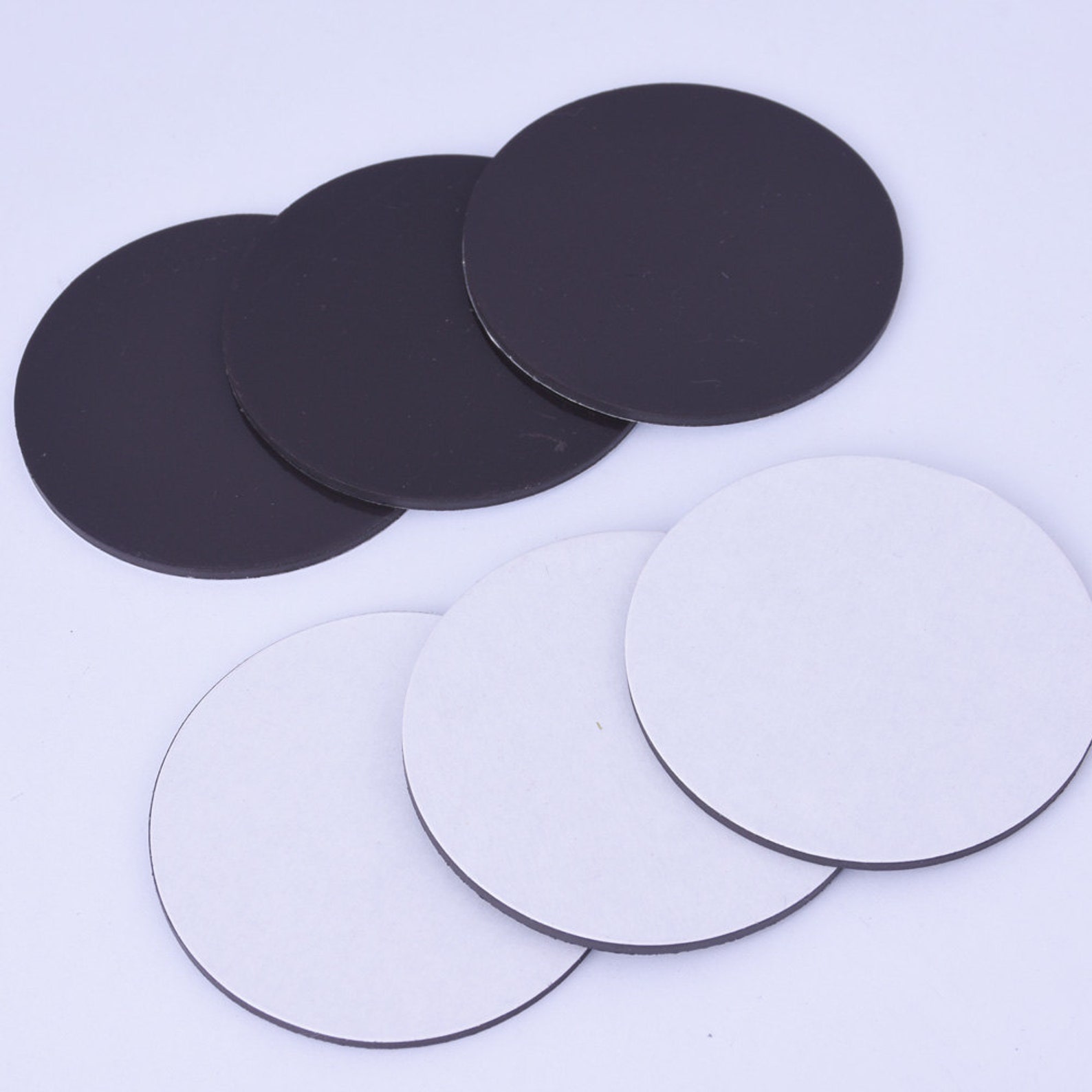 20 Rubber Magnetic Fridge Magnets Button Round Kitchen Magnets DIY ...