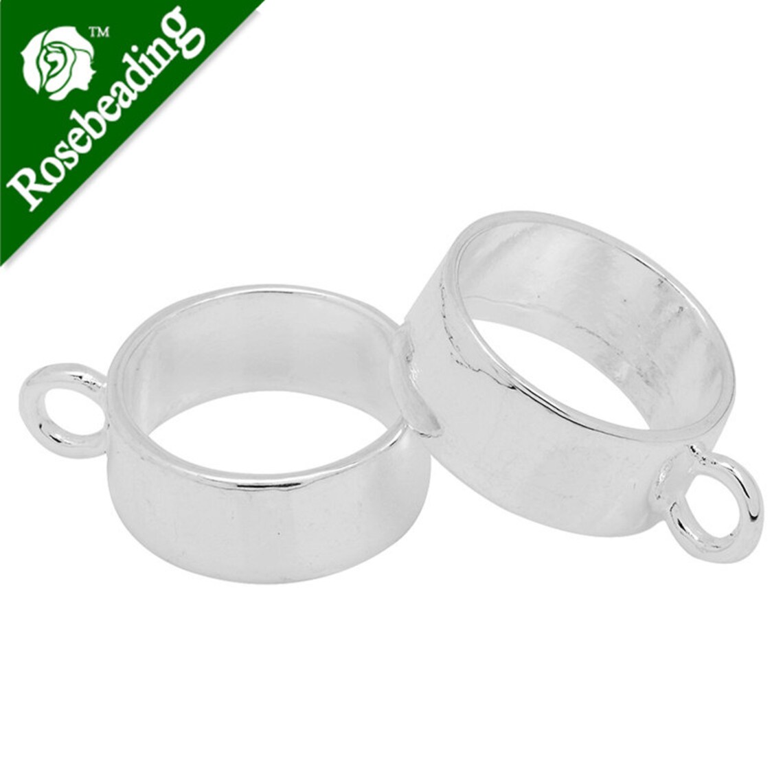 10PCS 20mm Round Open Back Bezel Pendant, Open Back for Resin, Polymer ...