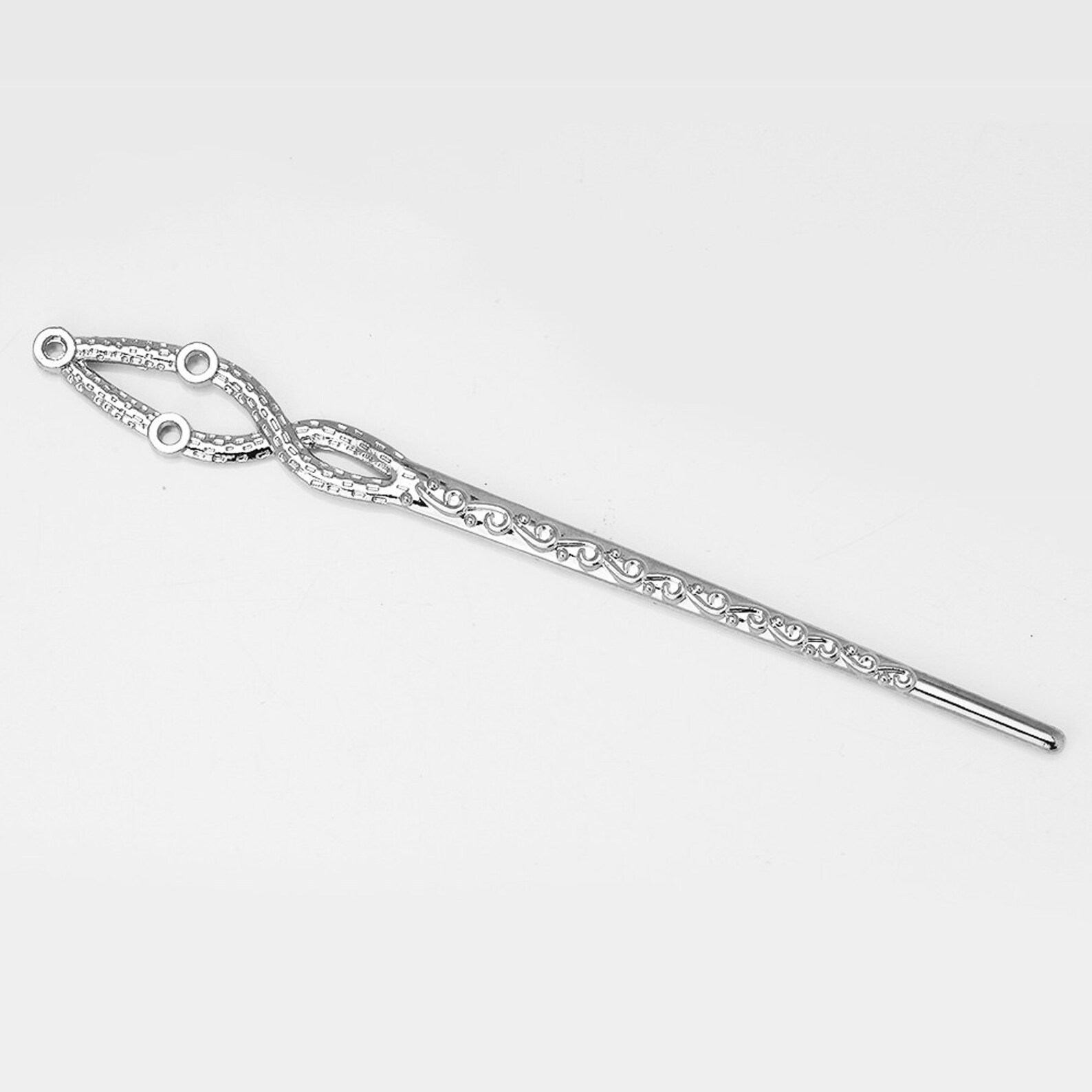 10PC Metal Hair Stick Pins Filigree Stamping Hole Diy Hair Pin - Etsy