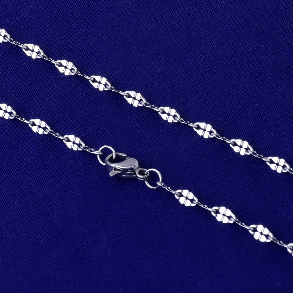 20"51mm Stainless Steel Chain With Stainless Steel Lobster Claw Clasp ...