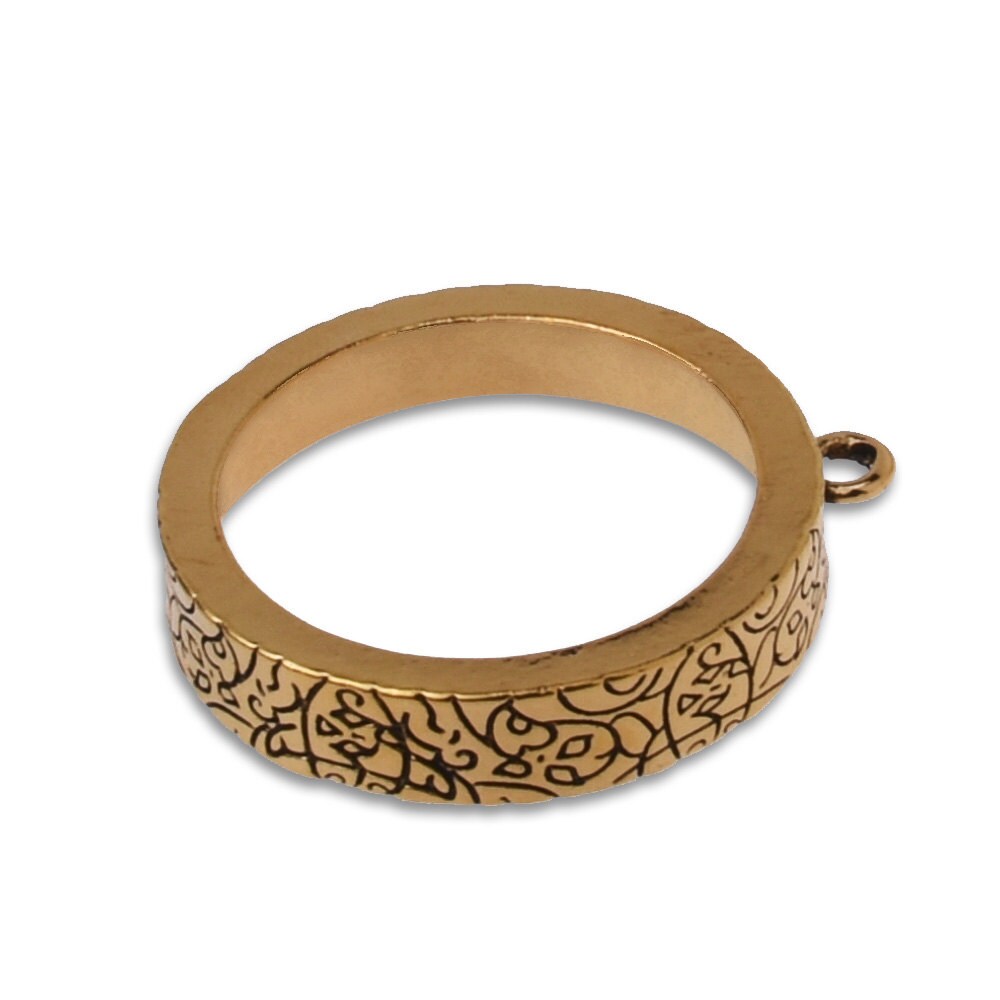 10 Round Resin Bezel Open Back Blankflourish Open Bezel 30mm | Etsy